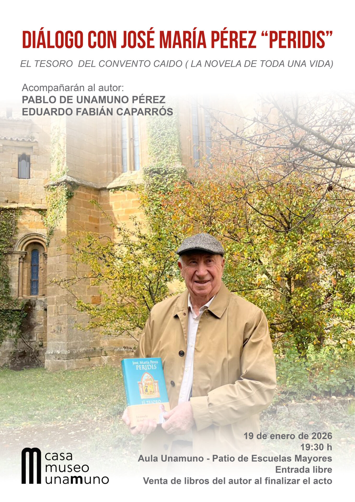 Diálogo con José María Pérez "Peridis" - Casa Museo Unamuno